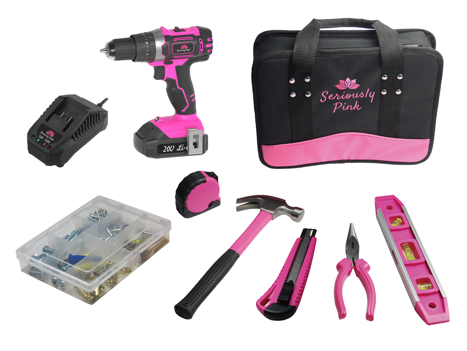 Seriously Pink – pink power tools
